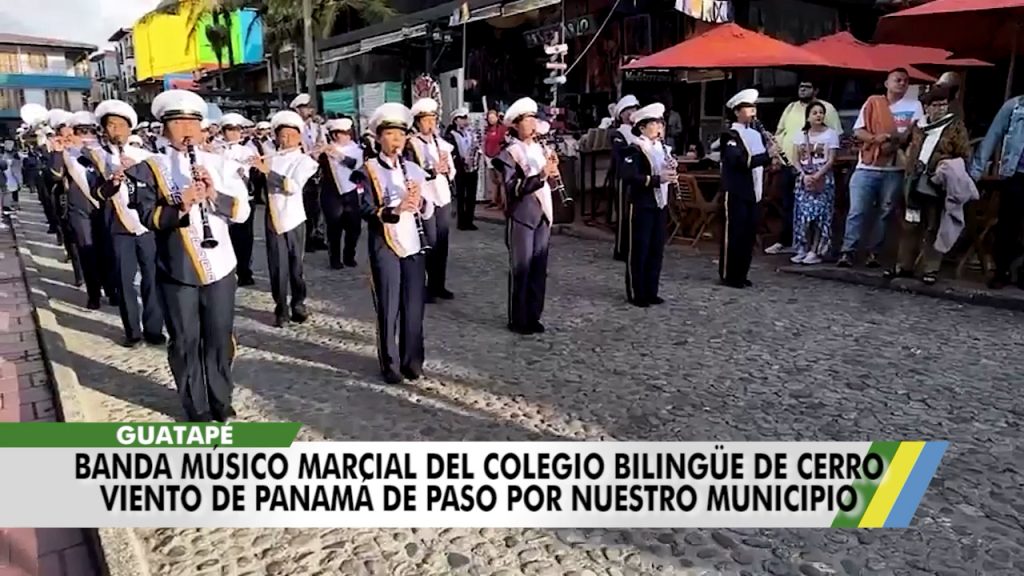 Visita de la Banda Músico Marcial del Colegio Bilingüe de Cerro Viento ...